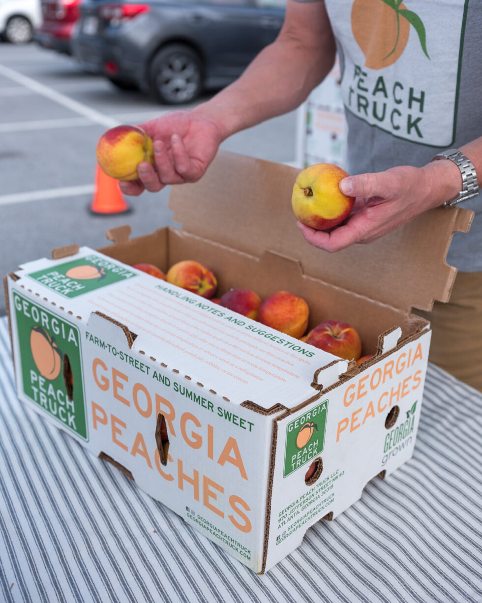 What to Do with a Box of Peaches - Georgia Peach